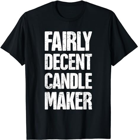 Candle Maker / Craft Fair Home Candle Making T-Shirt - Walmart.com