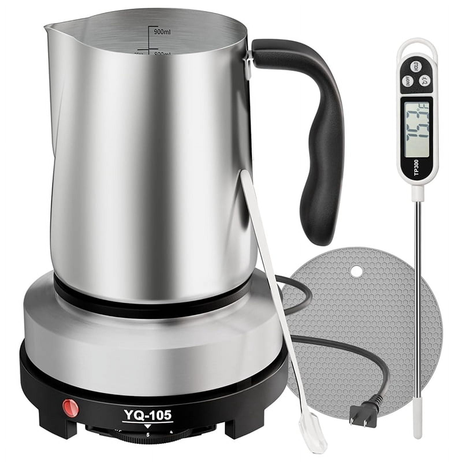 Candle Making Kit with Hot Plate, Candle Making Supplies with Wax ...