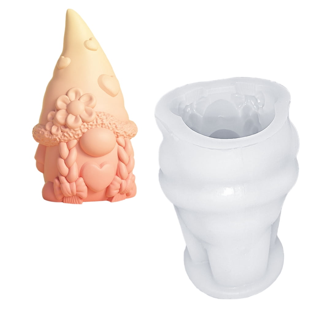 Candle Making Moulds 3D Baking Decorations Candle Molds Silicone Craft ...