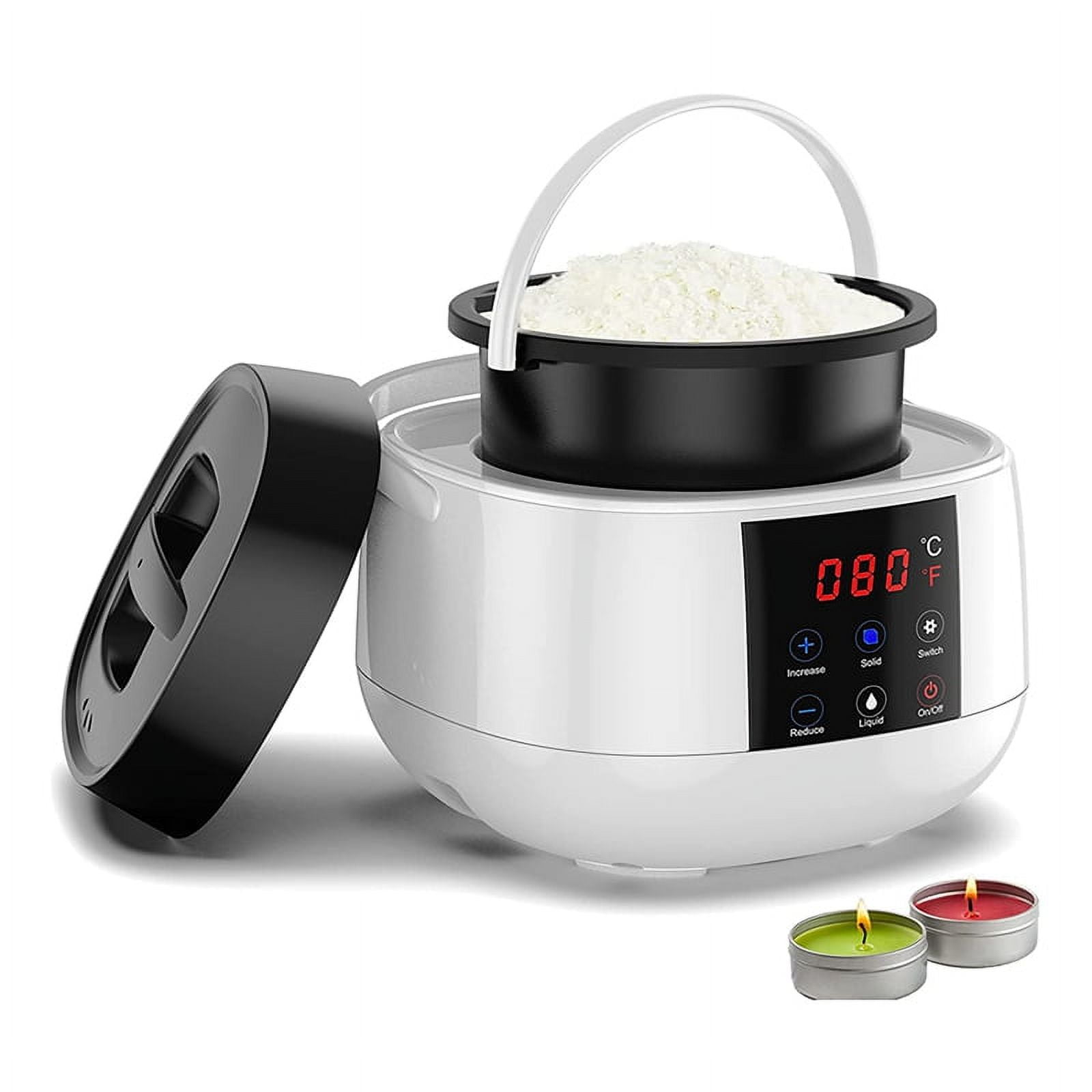 Candle Making Wax Melting Pot,Wax Melter for Making,LED Temperature ...