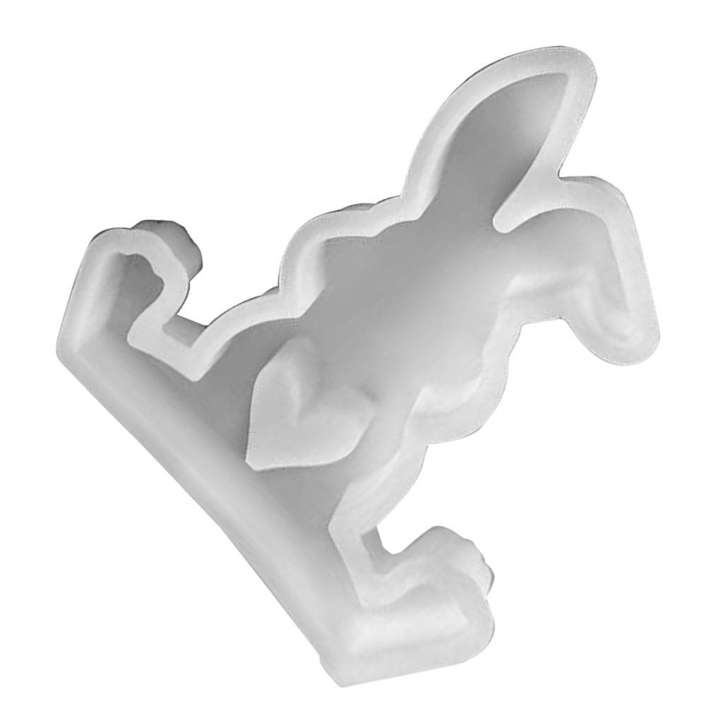 Candle Molds 3D Rabbit Resin Mould Sitting Rabbit Silicone Molds DIY ...