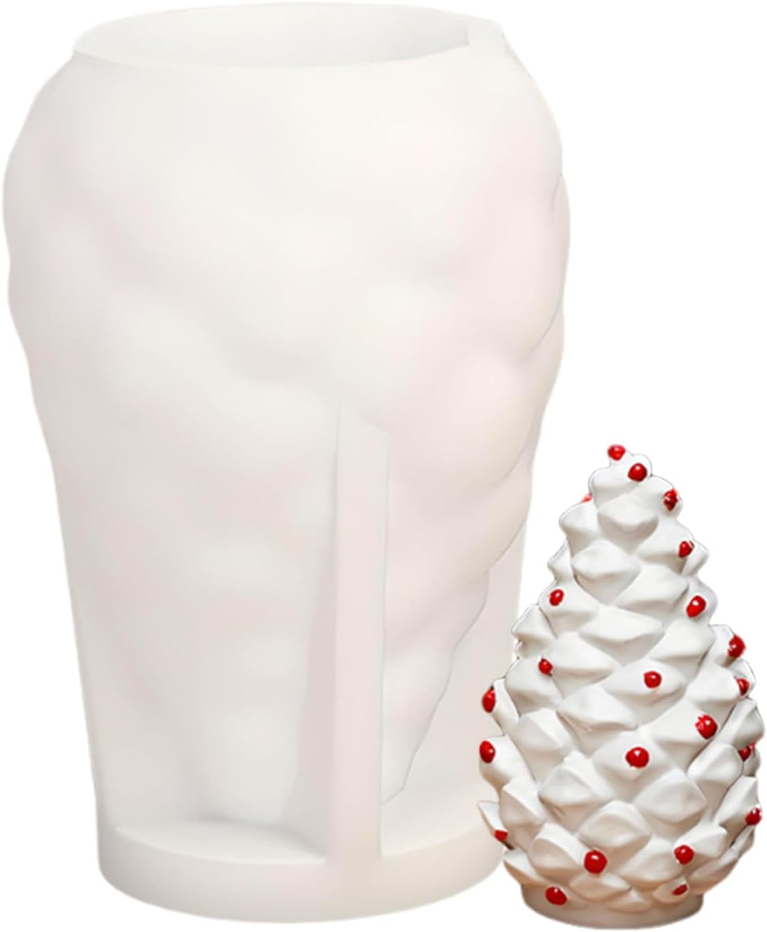 Candle Molds - Pine Cone Home Decor Craft Supplies, Christmas ...