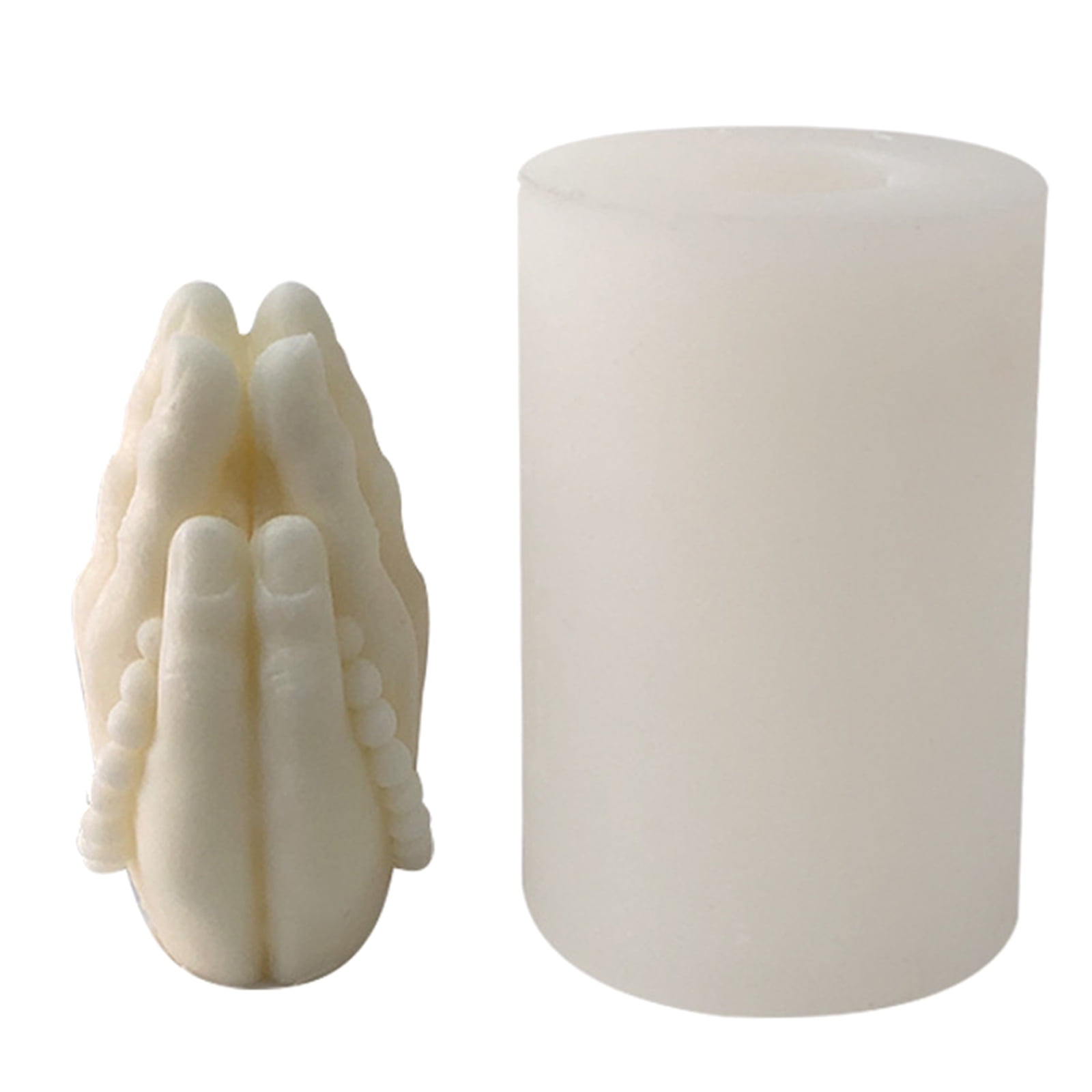 Candle Mould Resin Casting Molds DIY 3D Silicone Mould Cylinder Candle ...