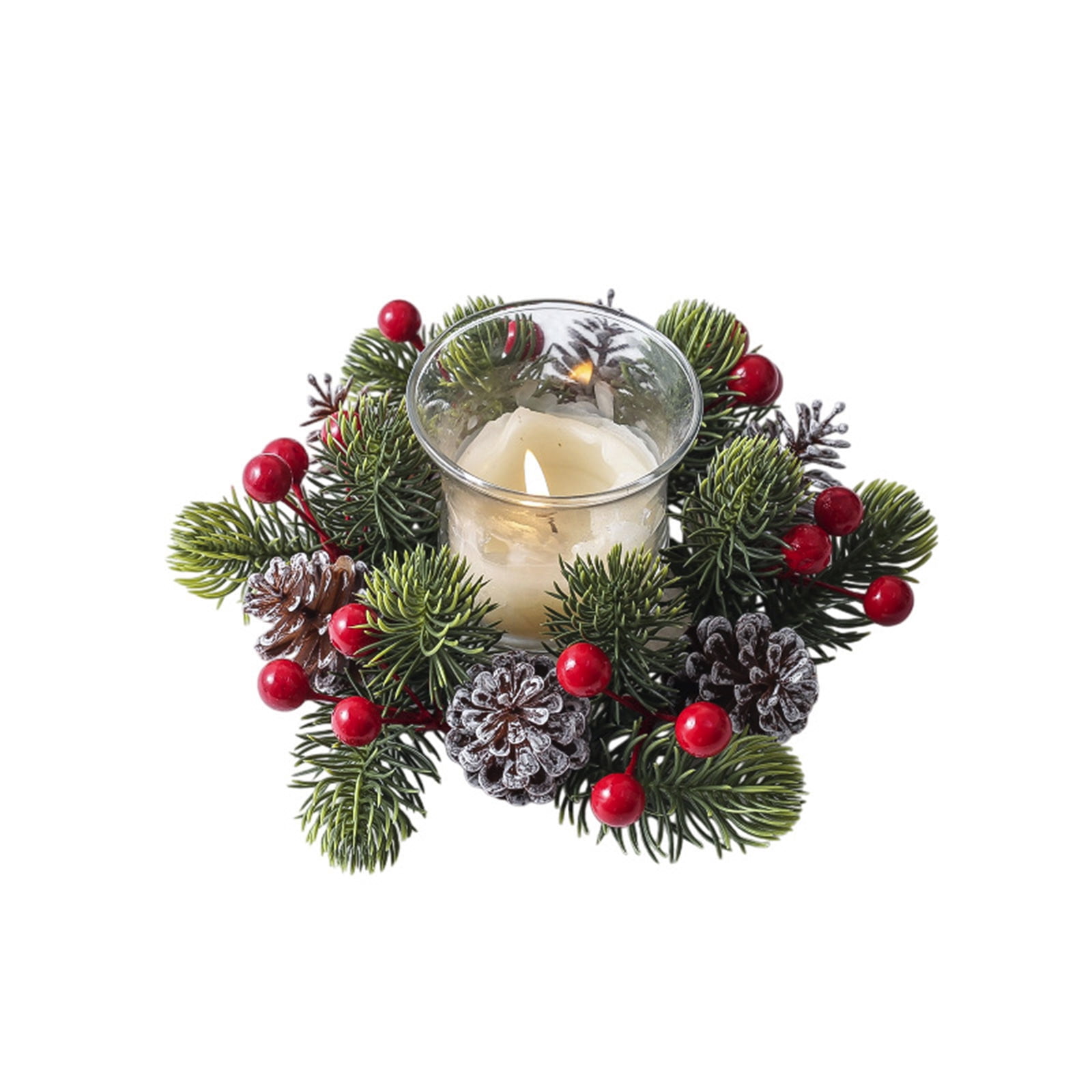 Candle Rings Wreaths Centerpiece Fall Table Decorations Holiday Party ...