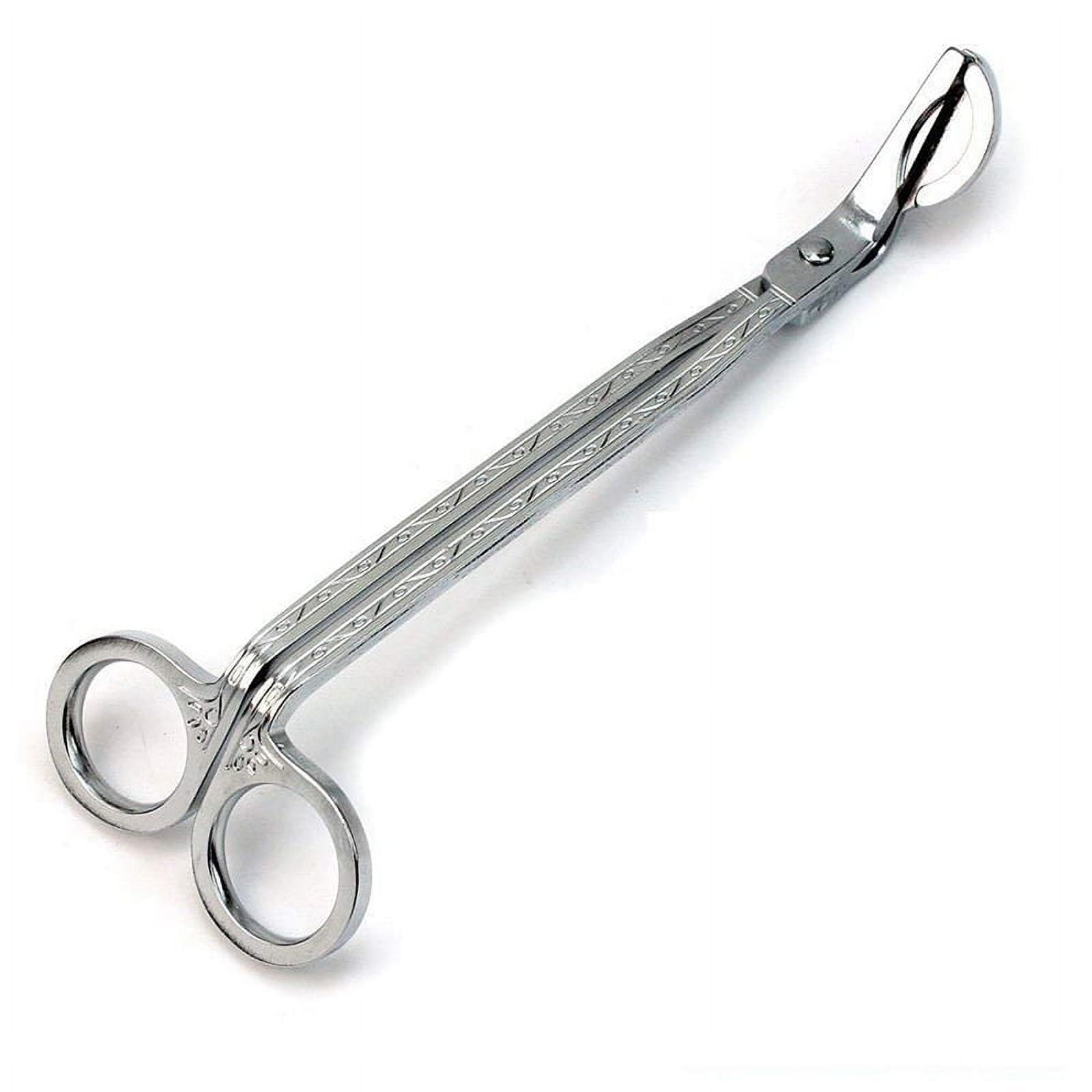 Candle Scissors Stainless Steel Polished Candle Wick Trimmer Silver ...