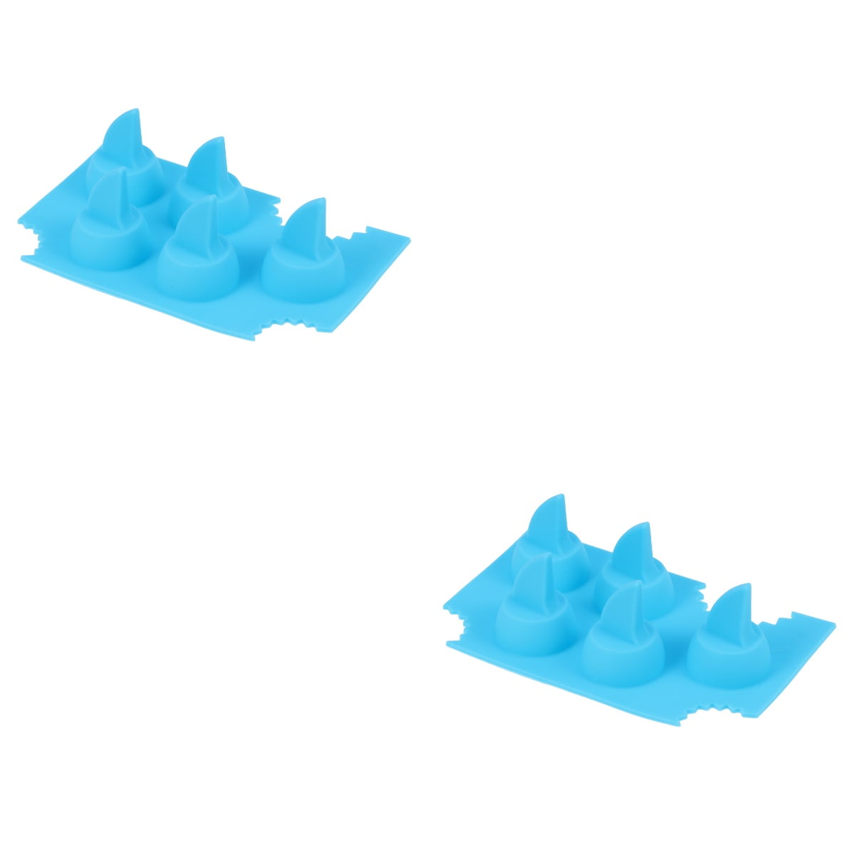 Candle Shark Fin Ice Cube Molde Para Chocoflan Chocolate Molds Cute ...