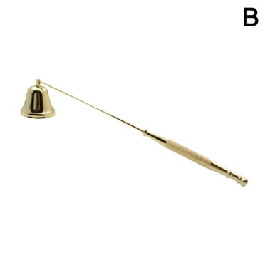 Naturegr Vintage Metal Bell Shape Candle Snuffer Long Handle Banquet ...