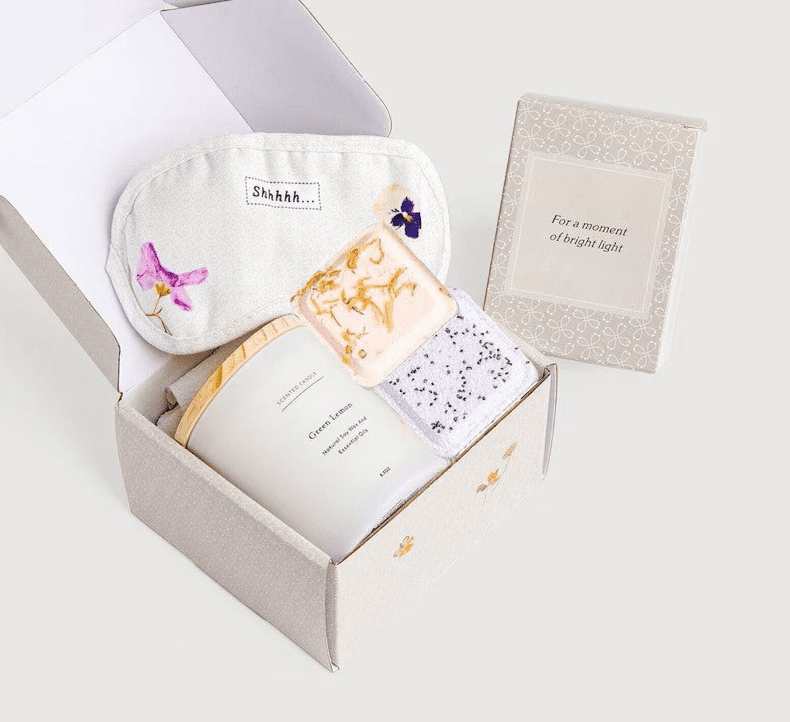 Candle Spa Gift Box, Relaxing Package for Friend and family by Lizush ...