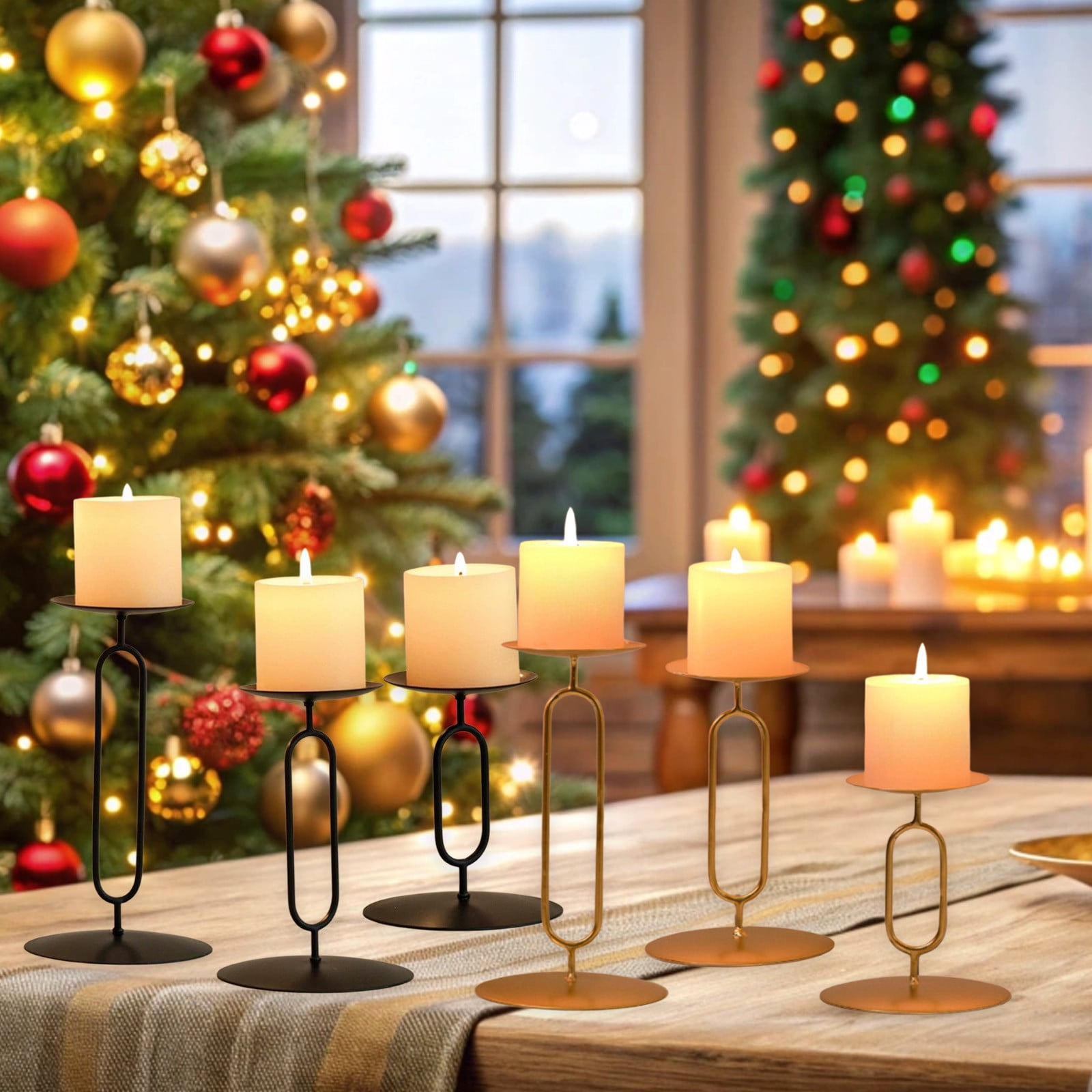 Candle Sticks Holder Scandinavian Style Home Candlestick Ornaments Home ...