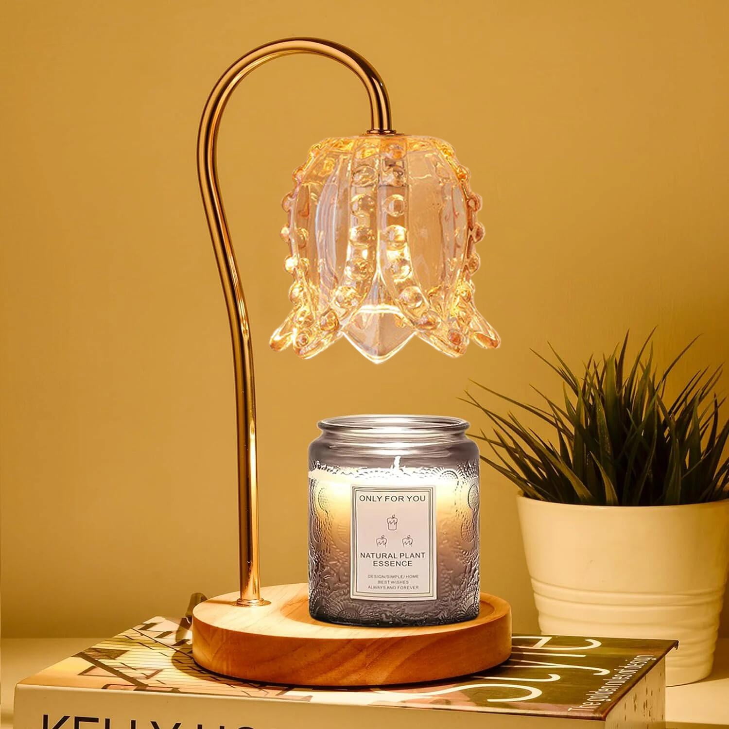 Electric Fragrance Wax Melt Warmer, Full Size Candle Burner Lamp with ...