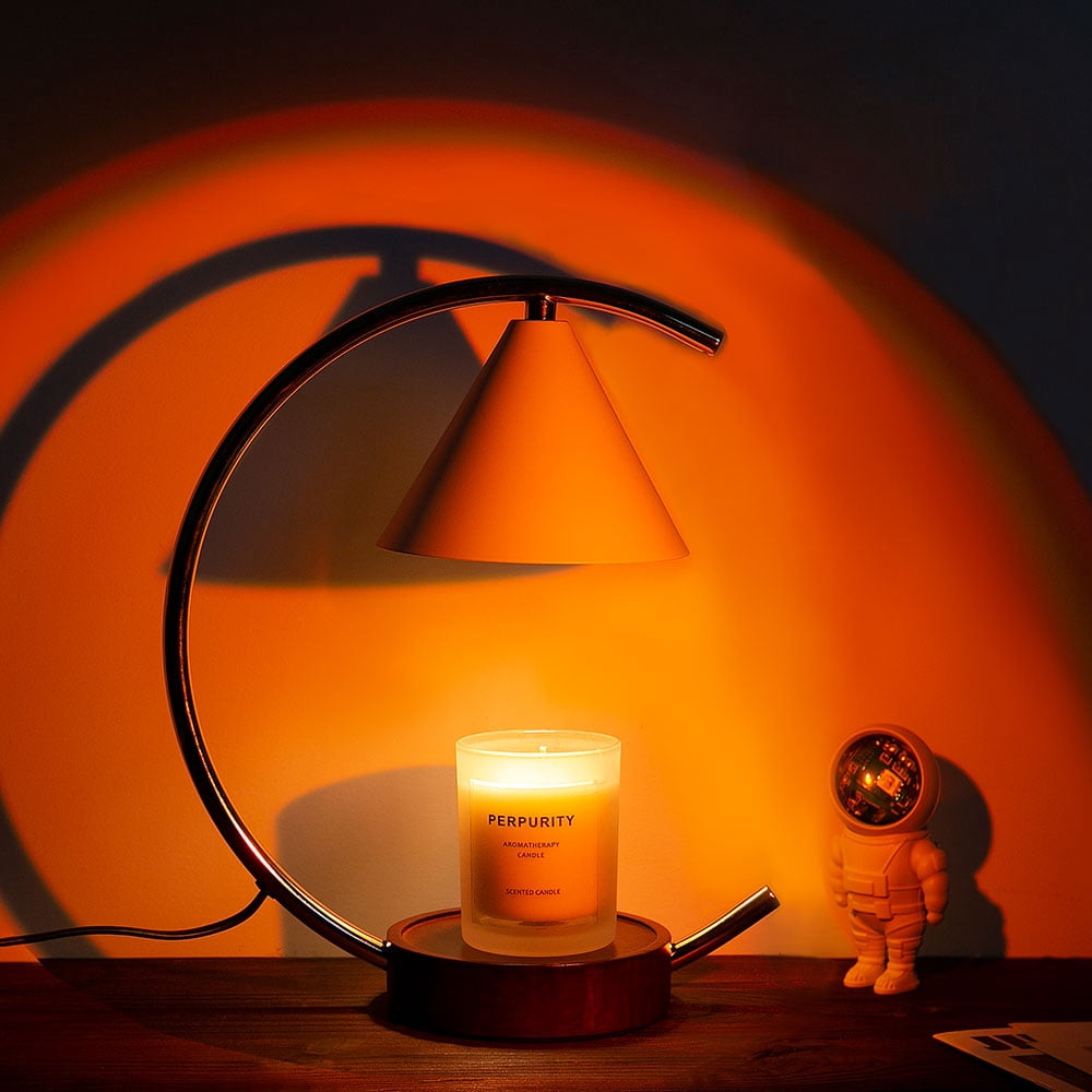 Candle Warmer Lamp, Big Size Perpurity Top Down Candle Lamp, with ...
