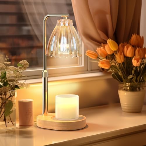 Candle Warmer Lamp, Candle Warmer Lamp with Timer Dimmer Adjustable ...