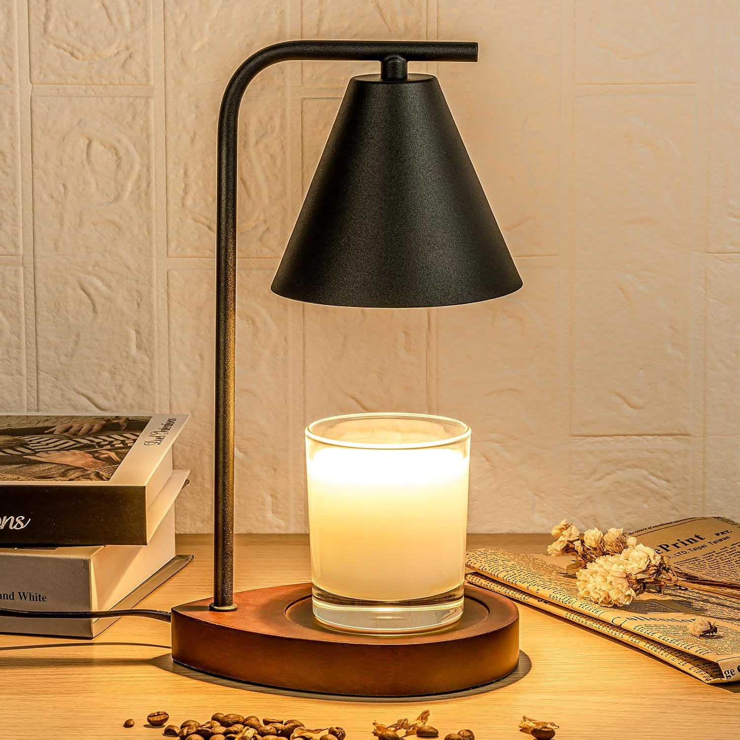 Candle Warmer Lamp with Timer Dimmer, Birthday Gifts for Mom Women ...