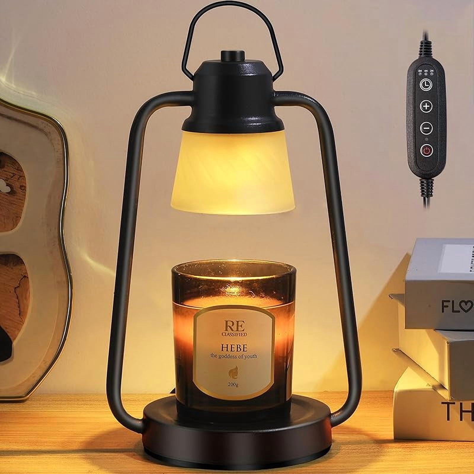 Candle Warmer Lamp with Timer Dimmer - Electric Wax Melt Warmer Lamp ...