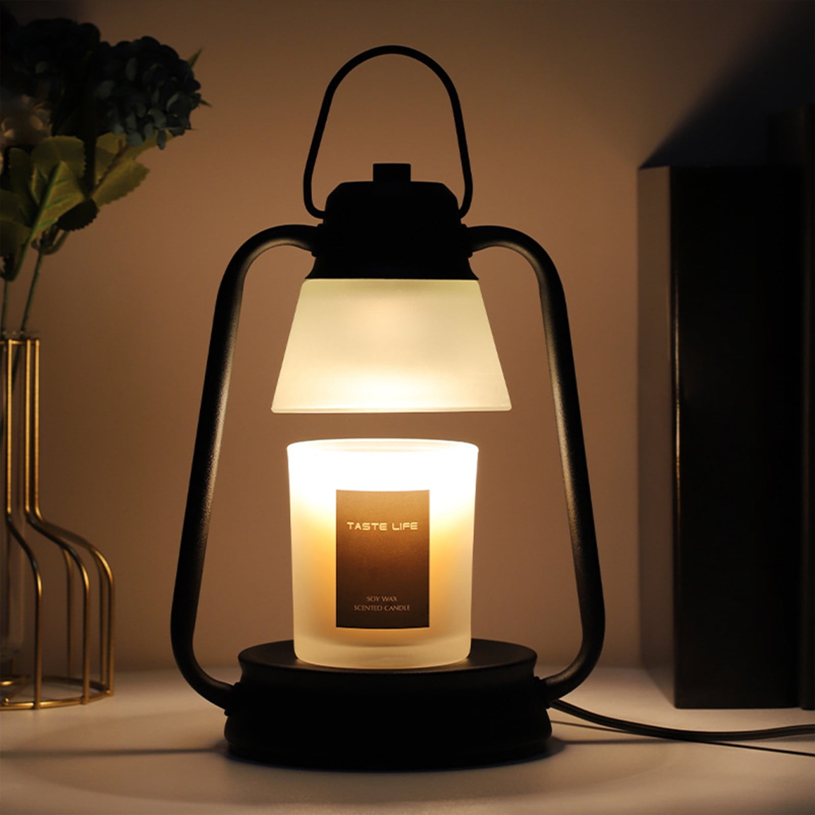 Candle Warmer Lamp with Timer, Metal, Candle Lamps, Dimmable Melting ...