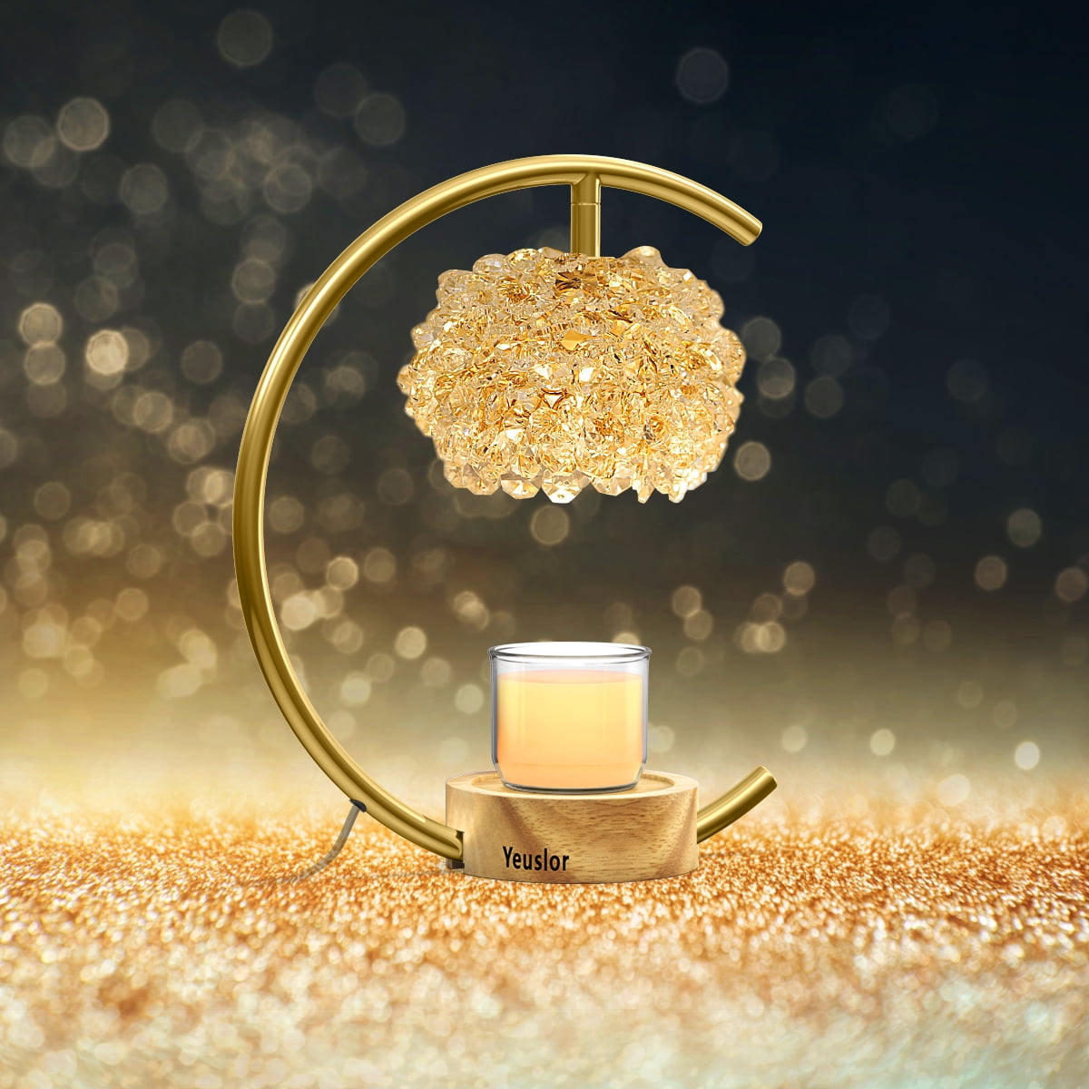 Candle Warmer Lamp for Jar Candles with Adjustable Brightness＆Timer ...