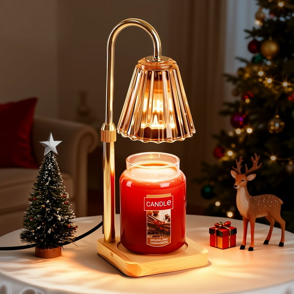 Candle Warmer Lamp with Timer - Adjustable Height, Wax Melter in for ...
