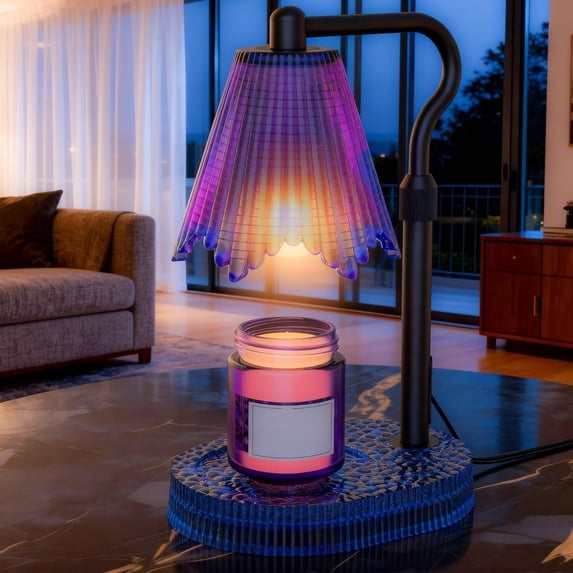 Candle Warmer Lamp with Timer & Dimmable 4-Level Brightness ...