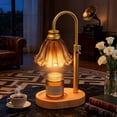 Candle Warmer Lamp with Timer & Dimmable 4-Level Brightness ...