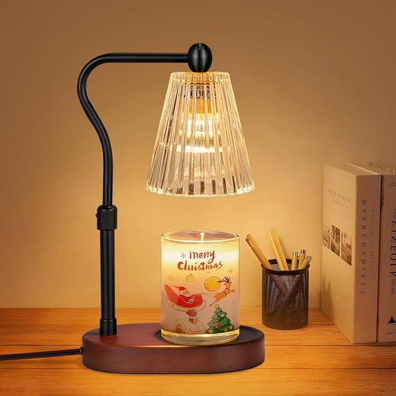 Candle Warmer Lamp with Timer Dimmer Adjustable Height for New Home ...