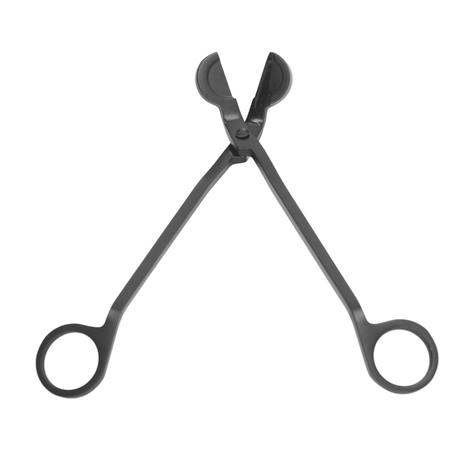 Candle Wick Trimmer Rounded Head Black Stainless Steel Wick Clipper ...