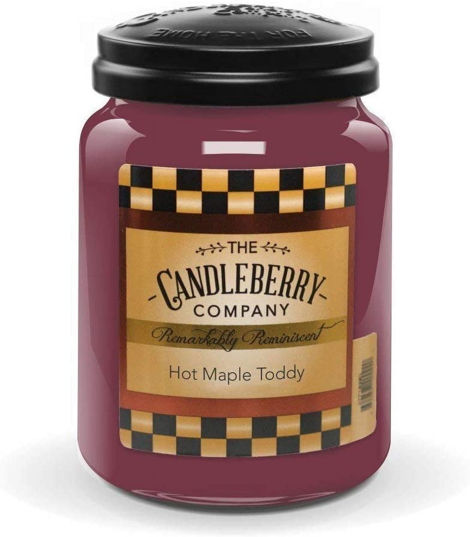 Candleberry Candles Hot Maple Toddy | Strong Fragrances for Home | Hand ...