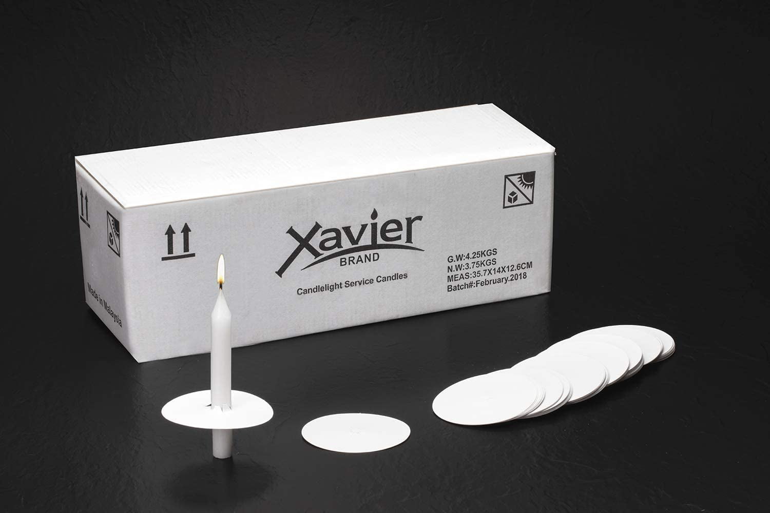 Candlelight Service Candle Bundles Church Vigil Candles - Walmart.com