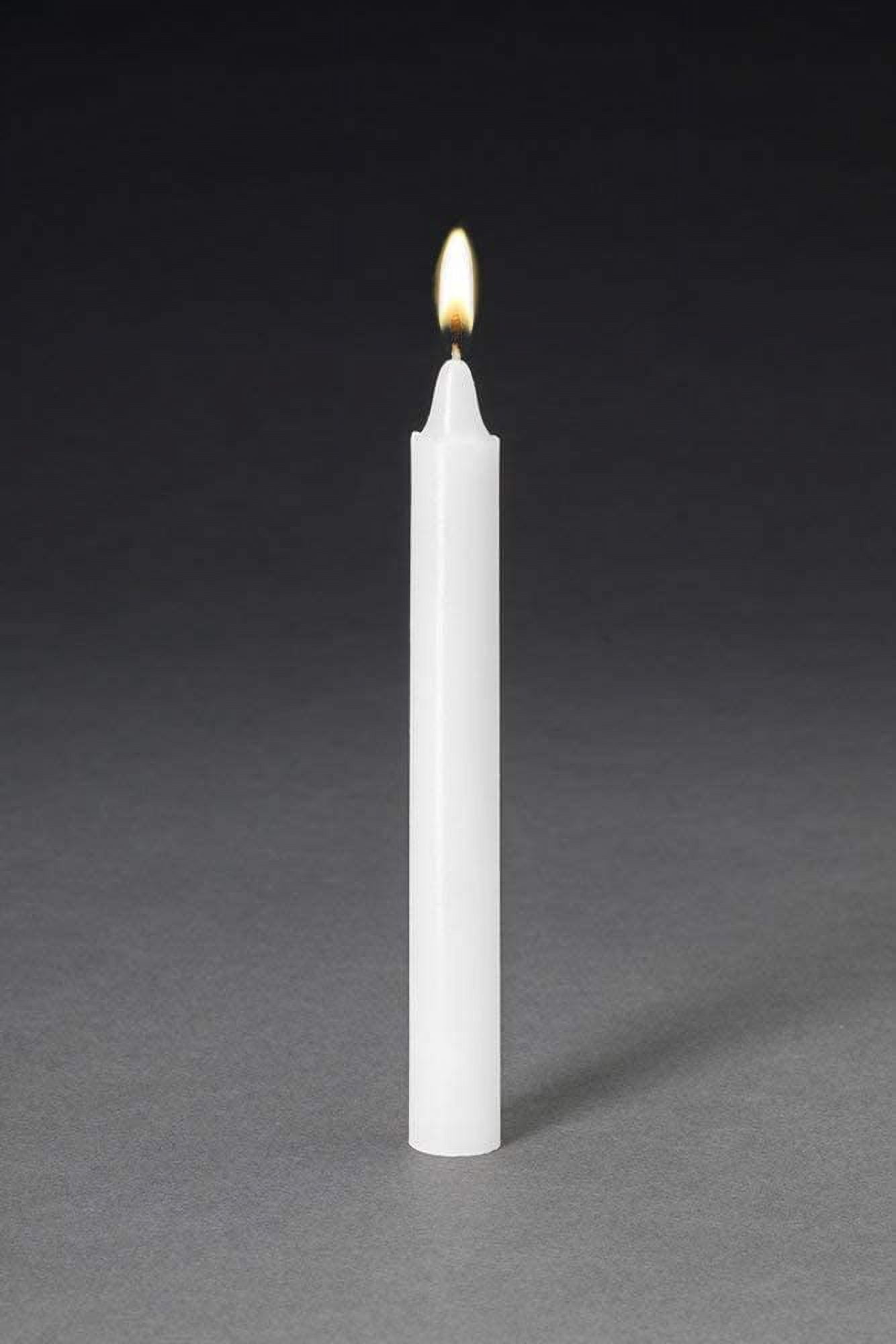 Candlelight Service Church Vigil Candles - 250 White 5" x 1/2" Candles ...