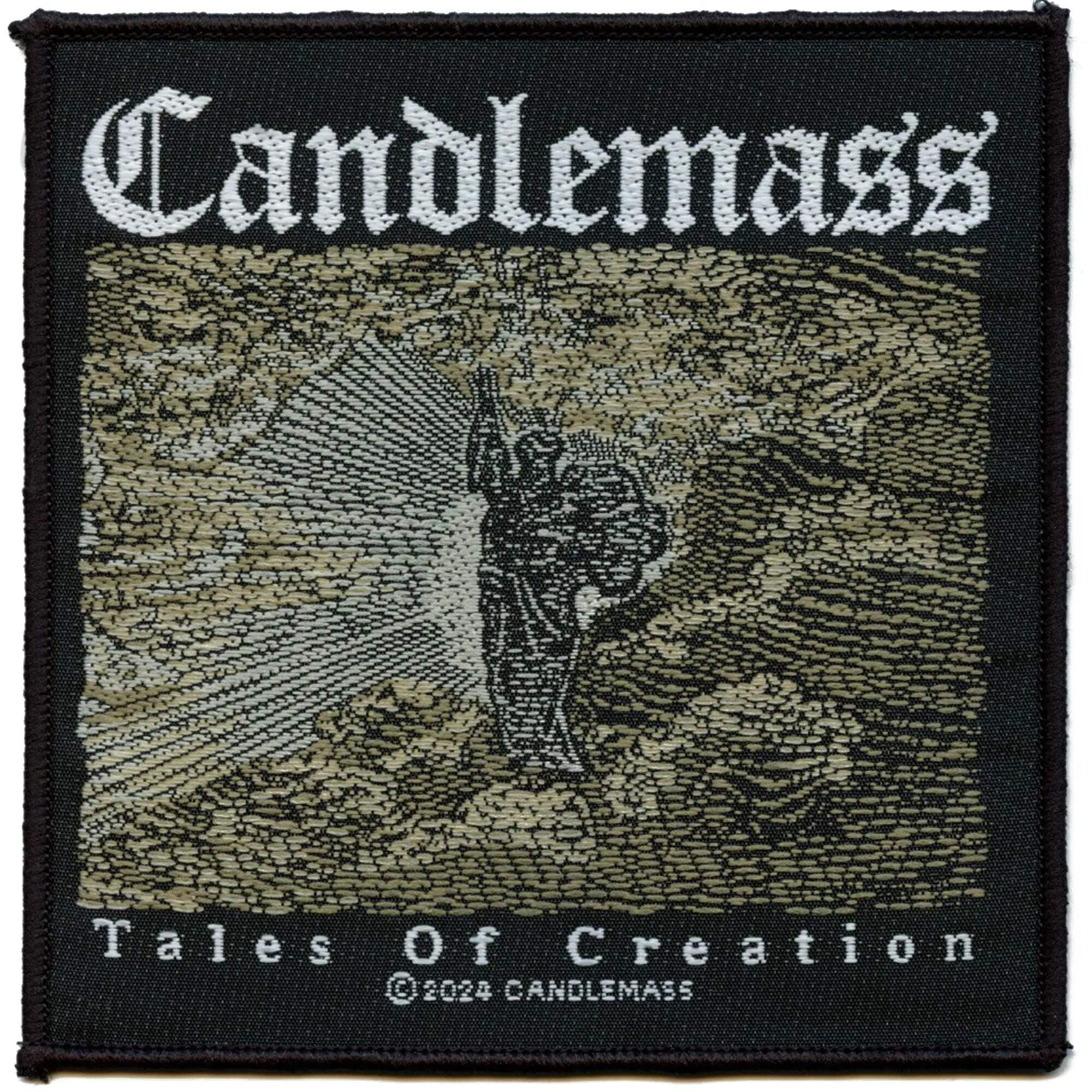 Candlemass Rock Band Patch Tales Of Creation Woven Iron On - Walmart.com