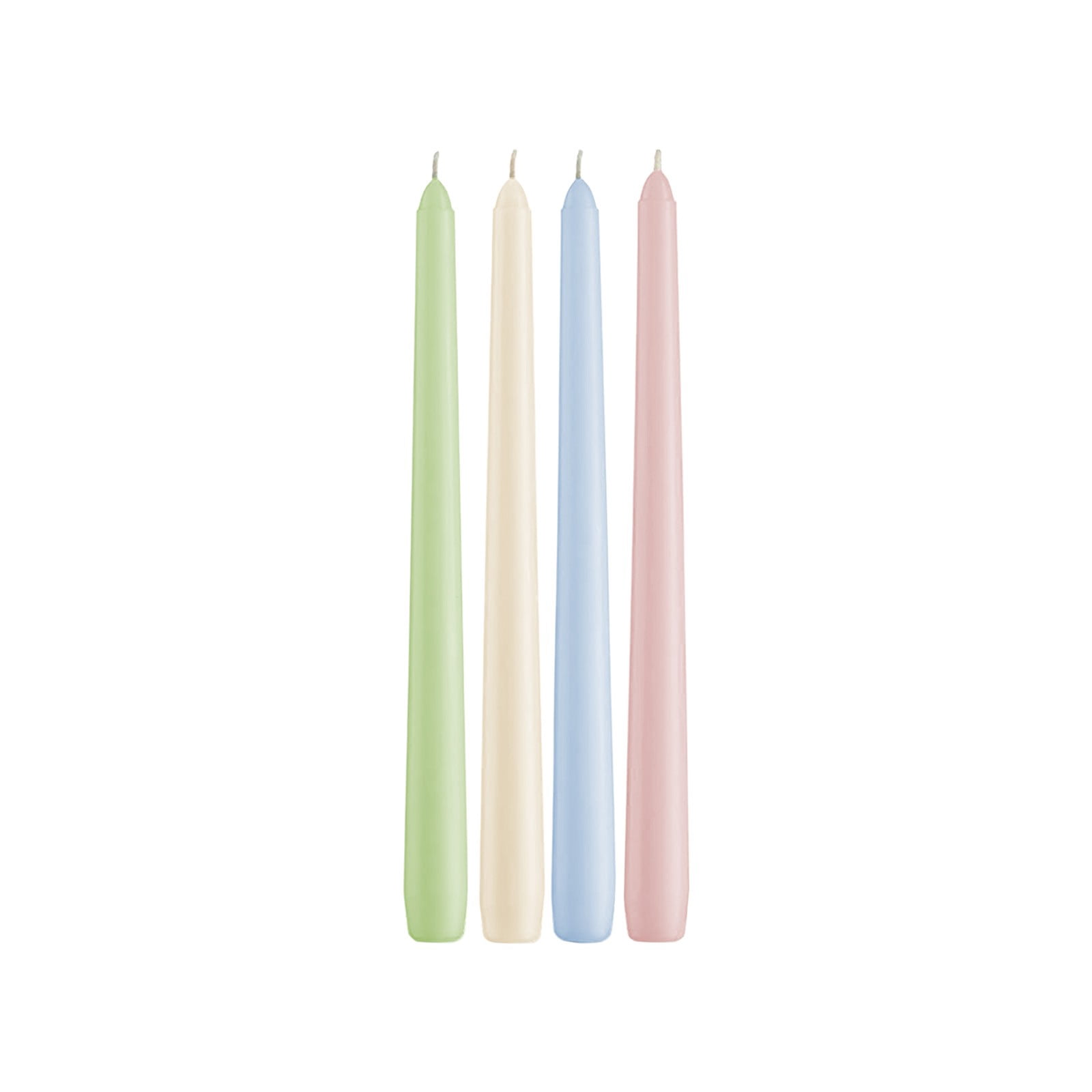 Candles 4 Pack 10 Inch Decorative Tall Candle Sticks with 4 Hour Burn ...