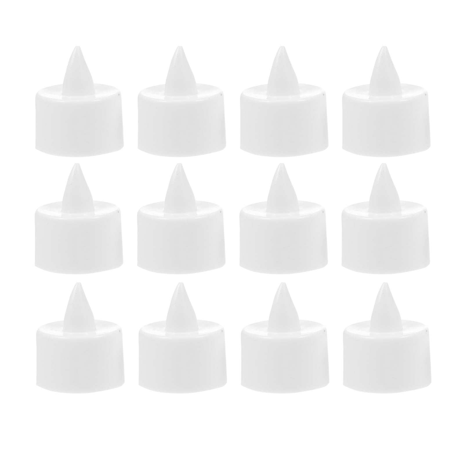 24Pcs Flameless Electric Candle Lamps Small Round Candle Lights ...
