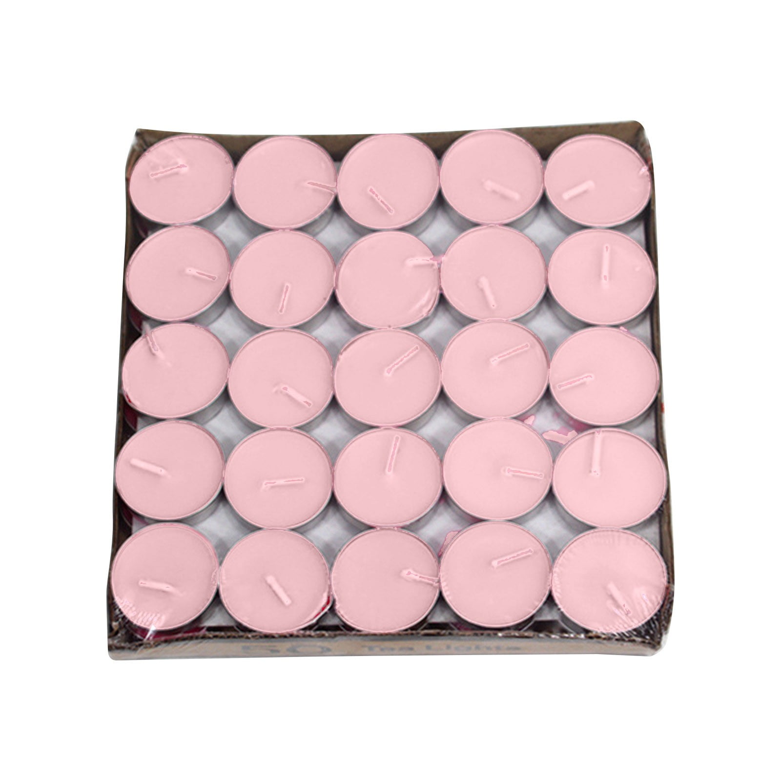 Candles Holders Pack Of 50, Citronella Scented Tea Light, Scented ...