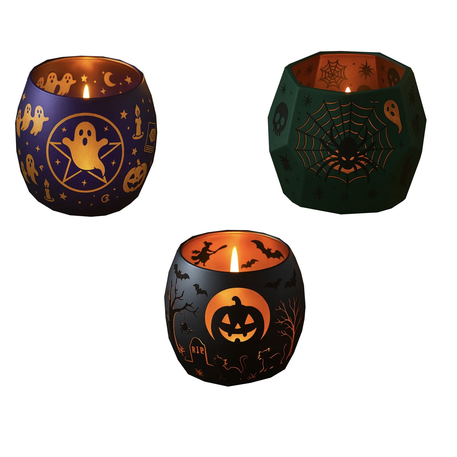 Candlestick Holder With Wide Opening Halloween Party Decor Spooky Table ...