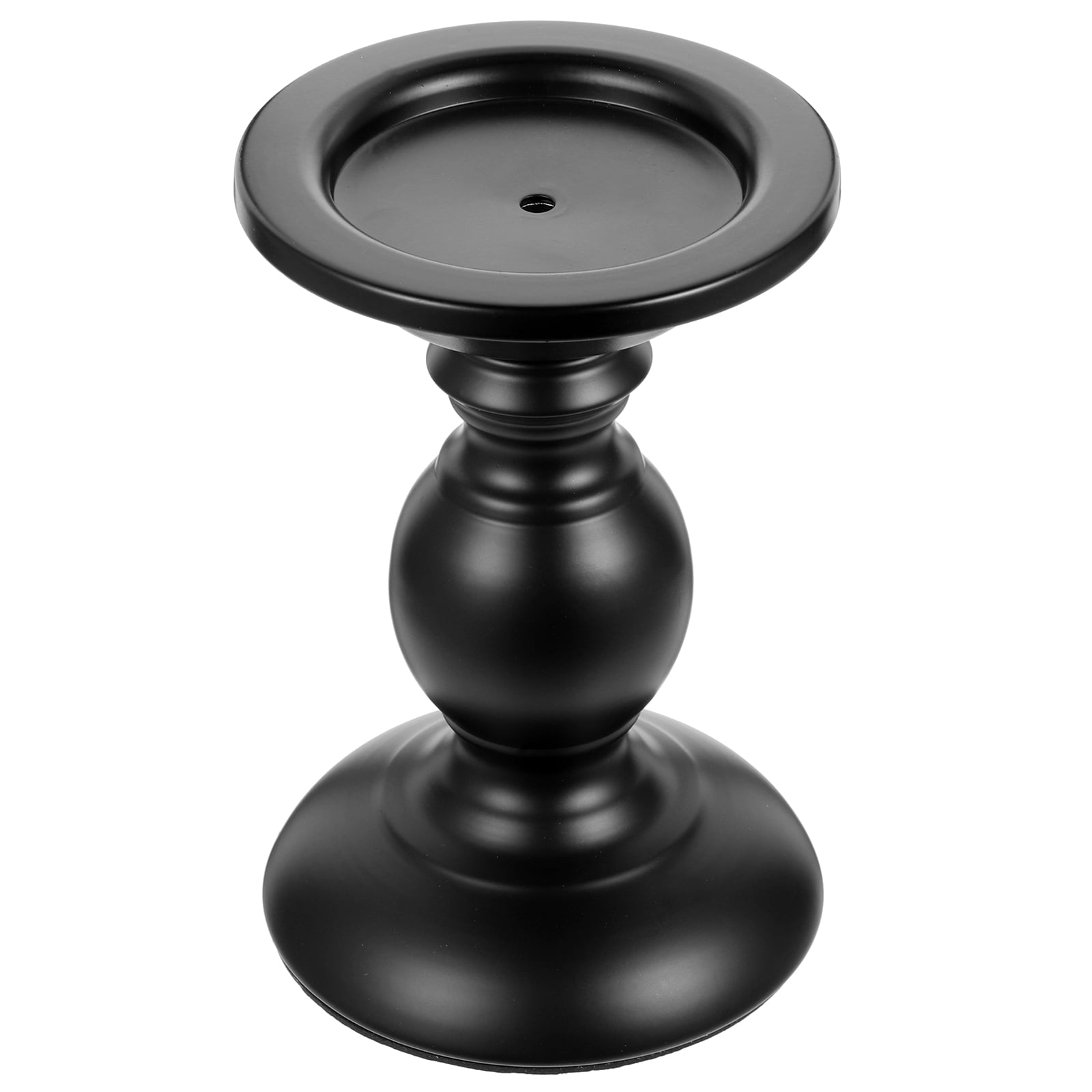 Candlestick Holder for Taper Centerpiece Desktop Black Sticks Holders ...