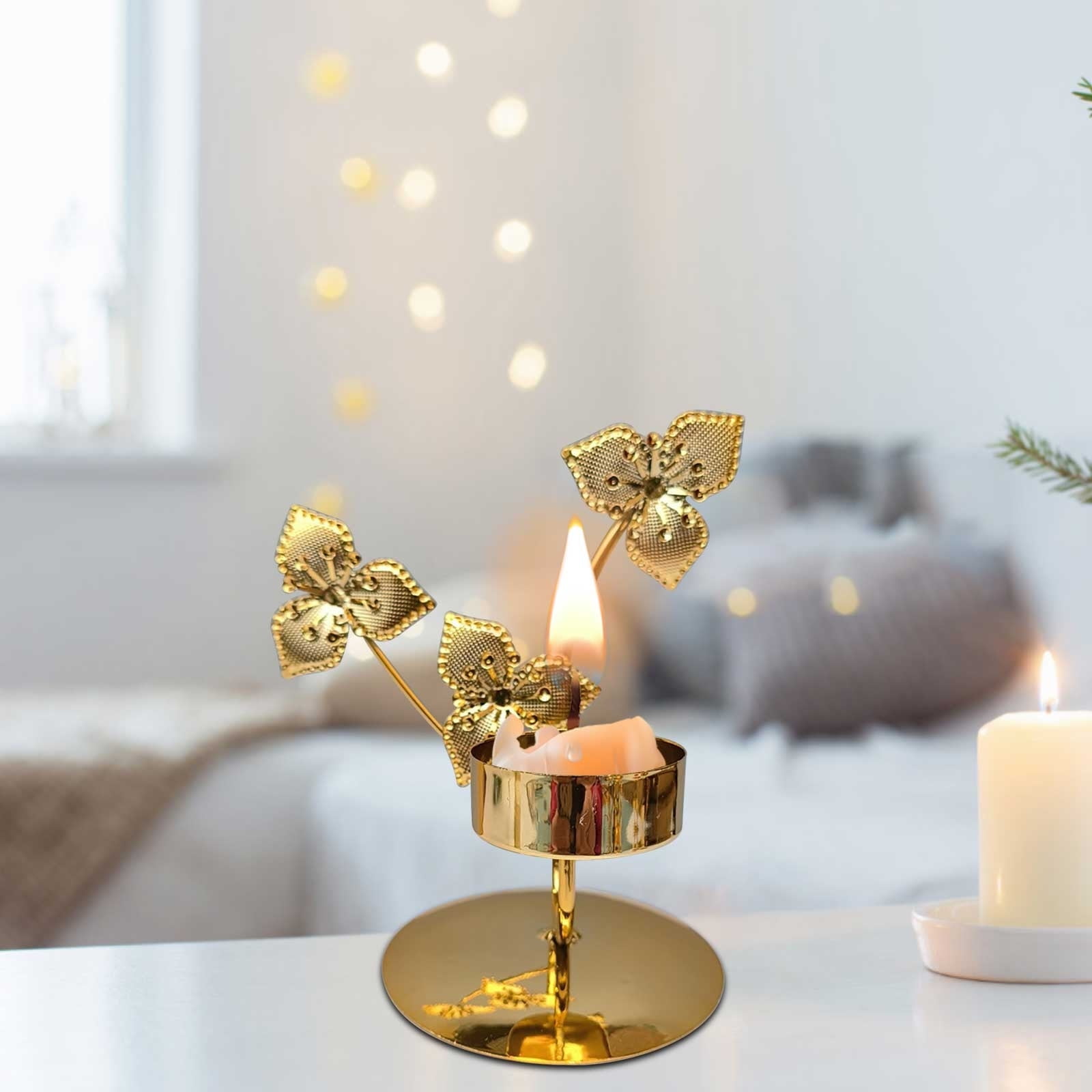 Candlestick, Wrought Iron Candlesticks With Four Optional Designs ...