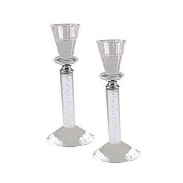 Candlesticks Crystal Crushed Glass - Walmart.com