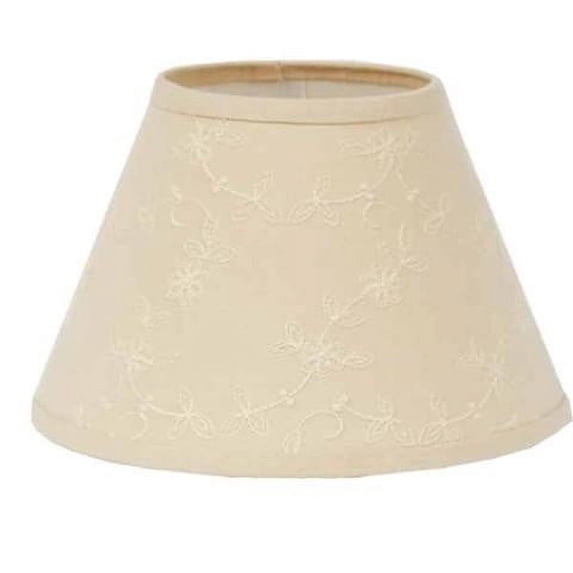 Candlewicking Lamp Shade - Cream - Walmart.com