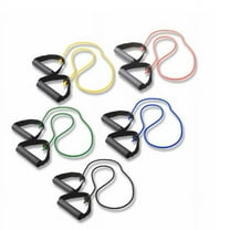 CanDo exercise Tubing-with-Handles, full body set (1 ea: 18", 36", 48 ...