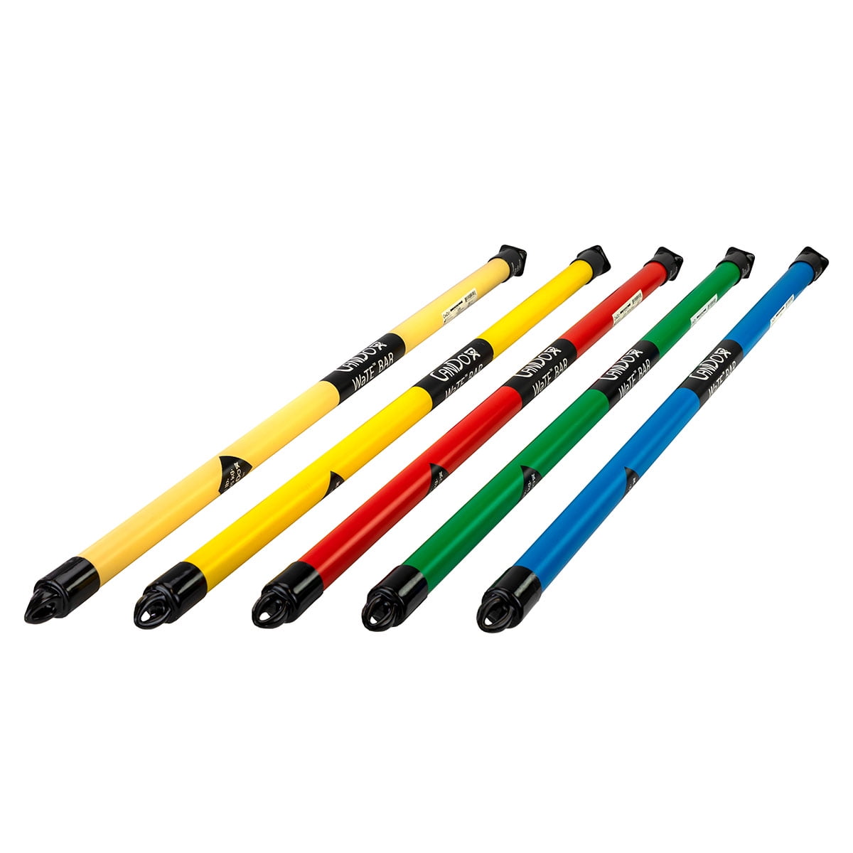 CanDo Multipurpose 5 Piece Slim Wate Exercise Bar Set - Walmart.com