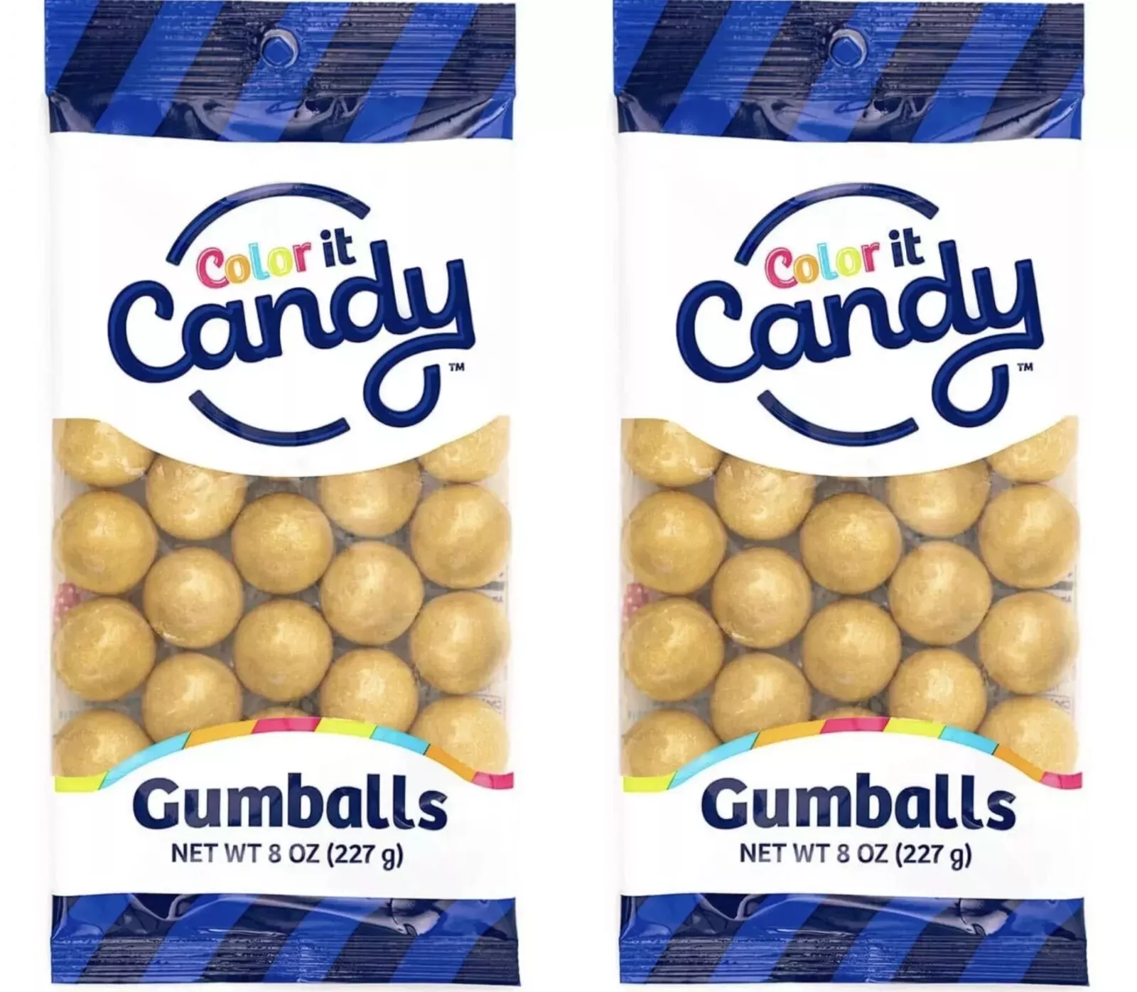 Candy 1" Large Gumballs - Colored Gumball Collection - Gumball Machine ...