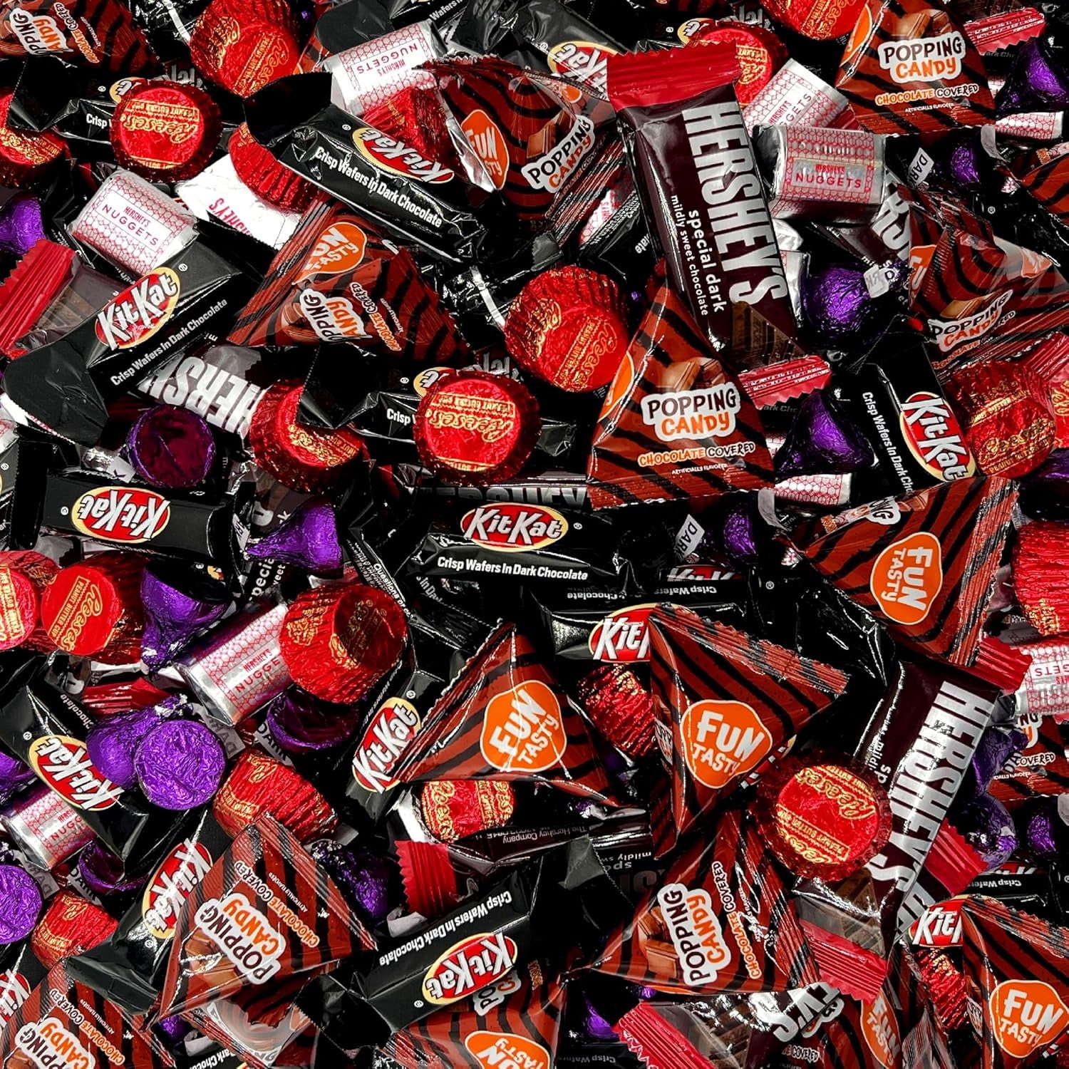 Candy Assortment - HERSHEY'S Nuggets, KITKAT Bars, REESES Cups ...