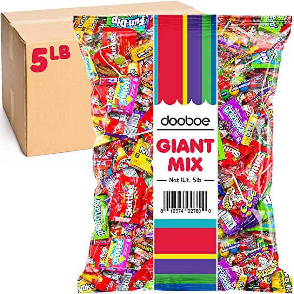 Candy Assortment - Pinata Candy Mix - 5 LB - Individually Wrapped Candy ...