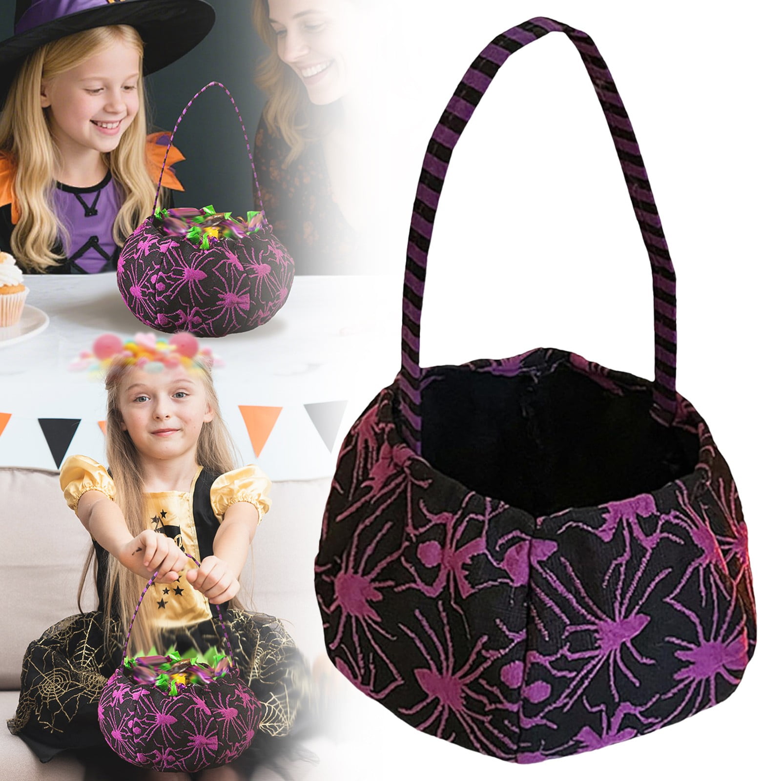 Candy Bag Halloween Bag with Design,Perfect for Class Prizes and ...