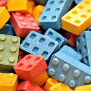 Candy Blox blocks bricks building candy 2 pounds candy building blocks ...