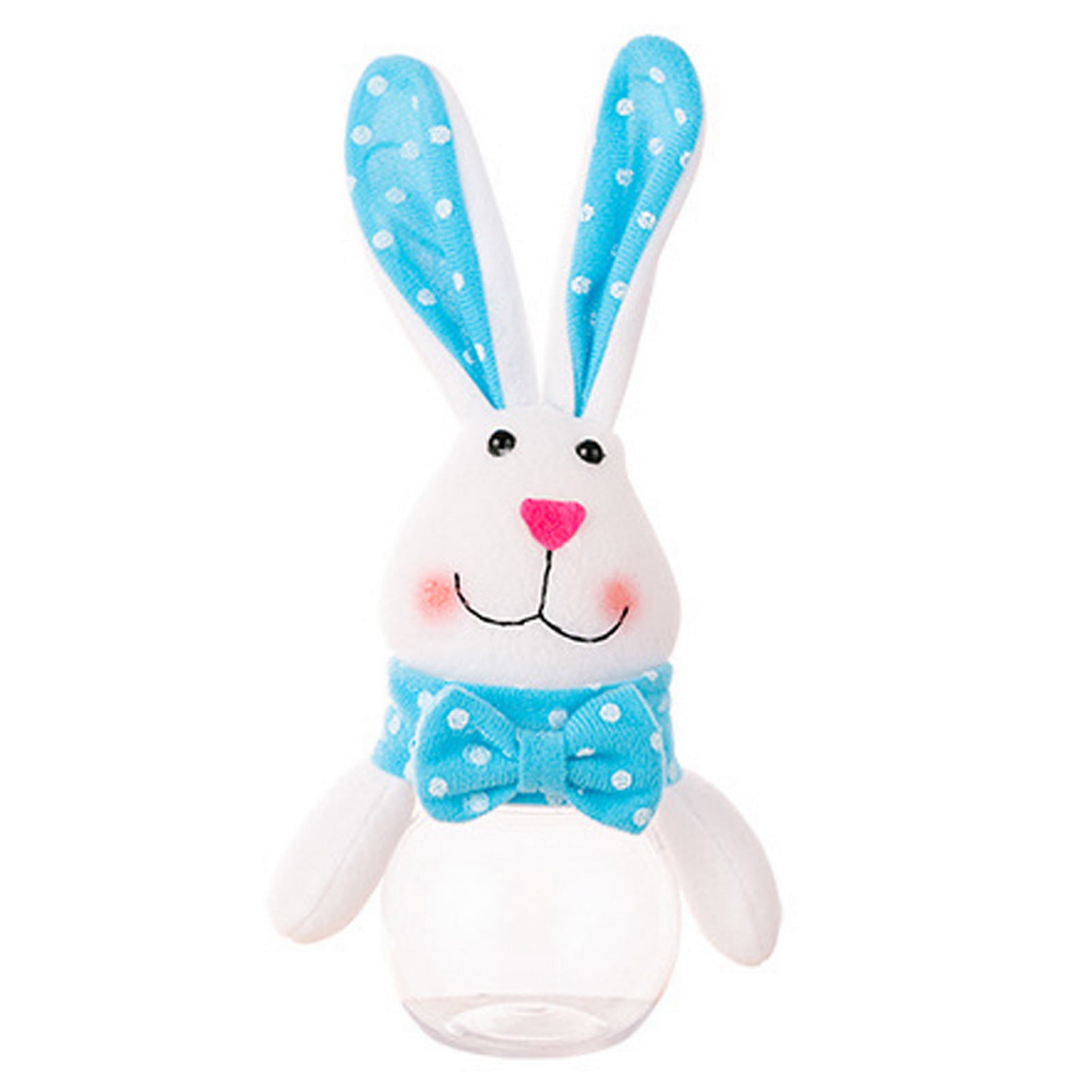 Candy Box Easter Bunny Gift Packaging Box Eye-Catching Transparent ...