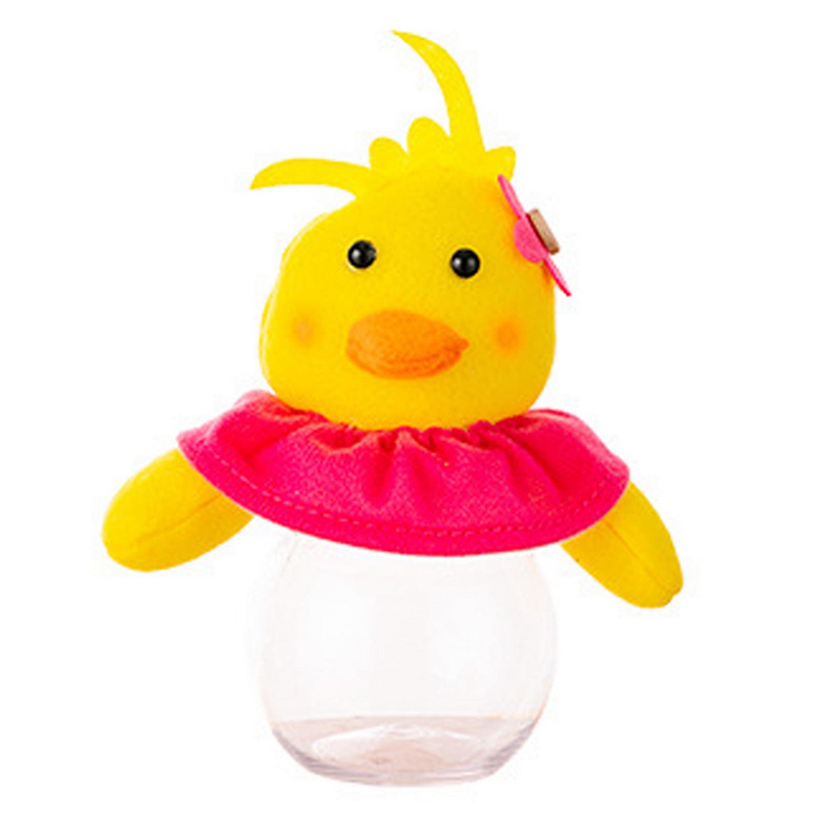 Candy Box Easter Bunny Gift Packaging Box Eye-Catching Transparent ...