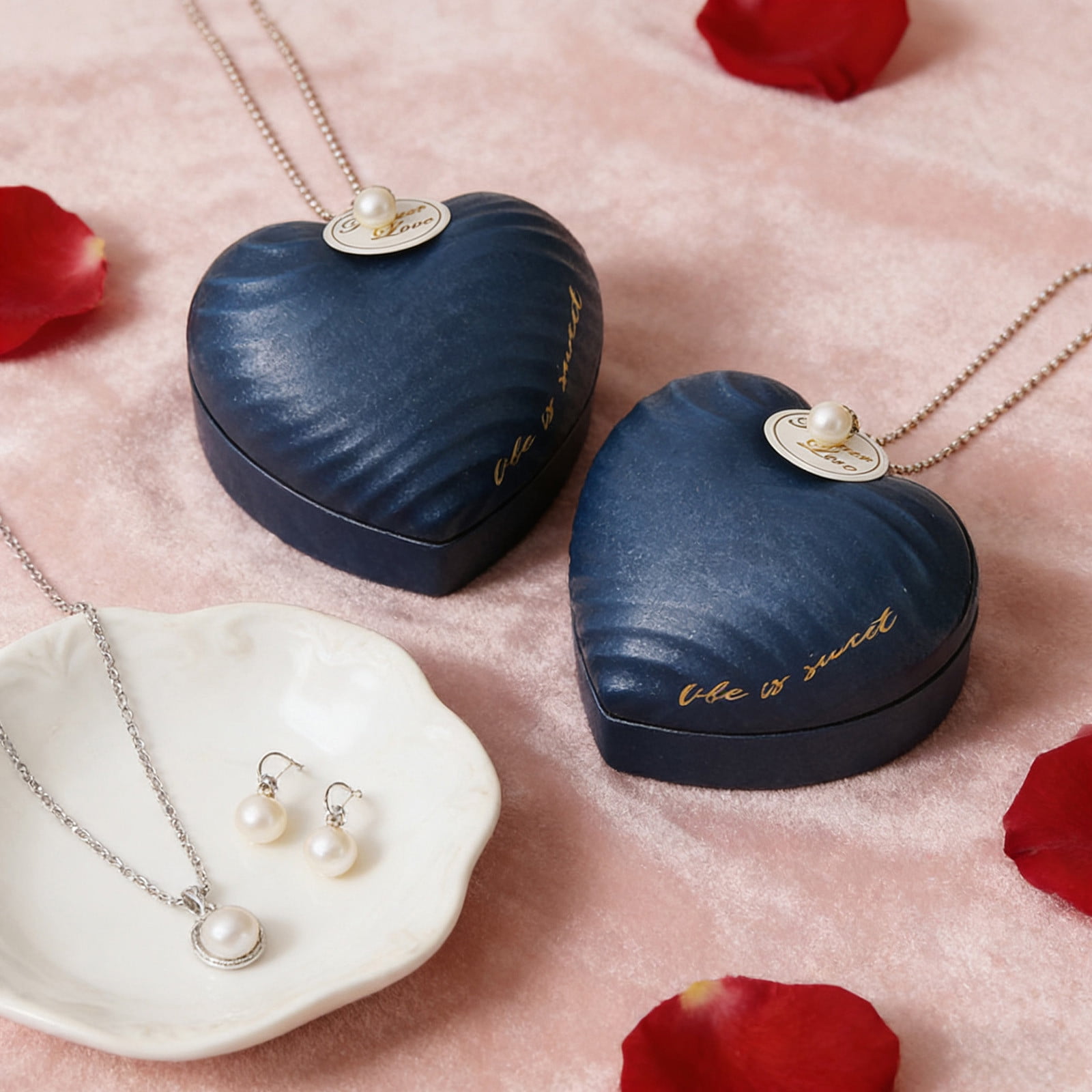 Candy Box Set of 2, Elegant Iron Candy Gift Boxes for Wedding Favors ...