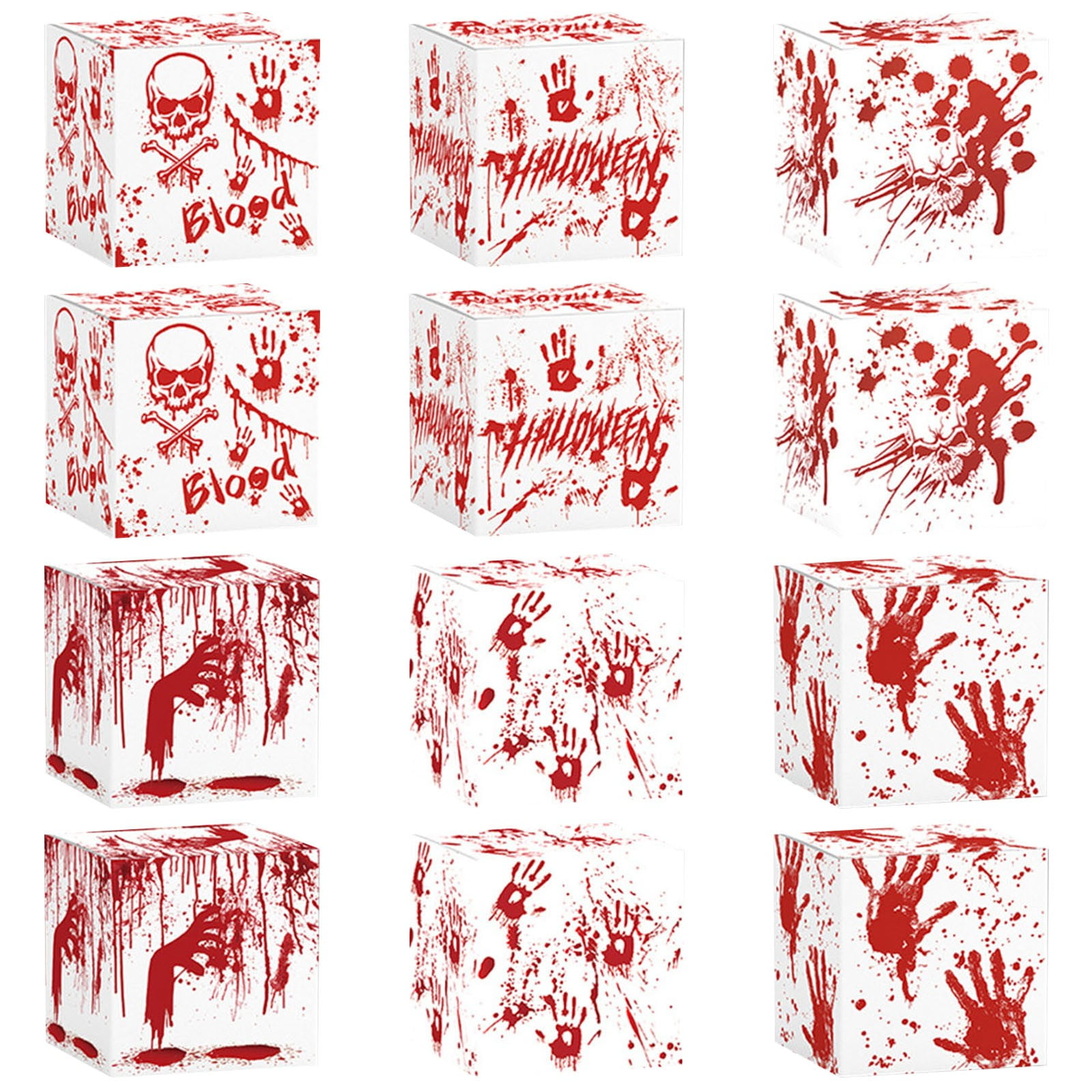 Candy Box Set Trick Or Goodie Boxes Party Boxes For Birthday Cookies ...