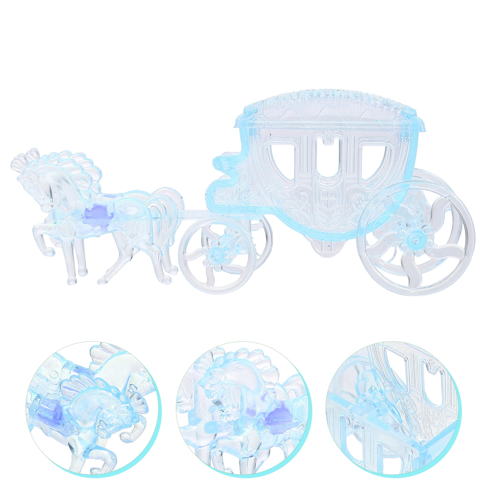 Candy Boxes Party Favors,Carriage Gift Box Clear Carriage Candy Box ...