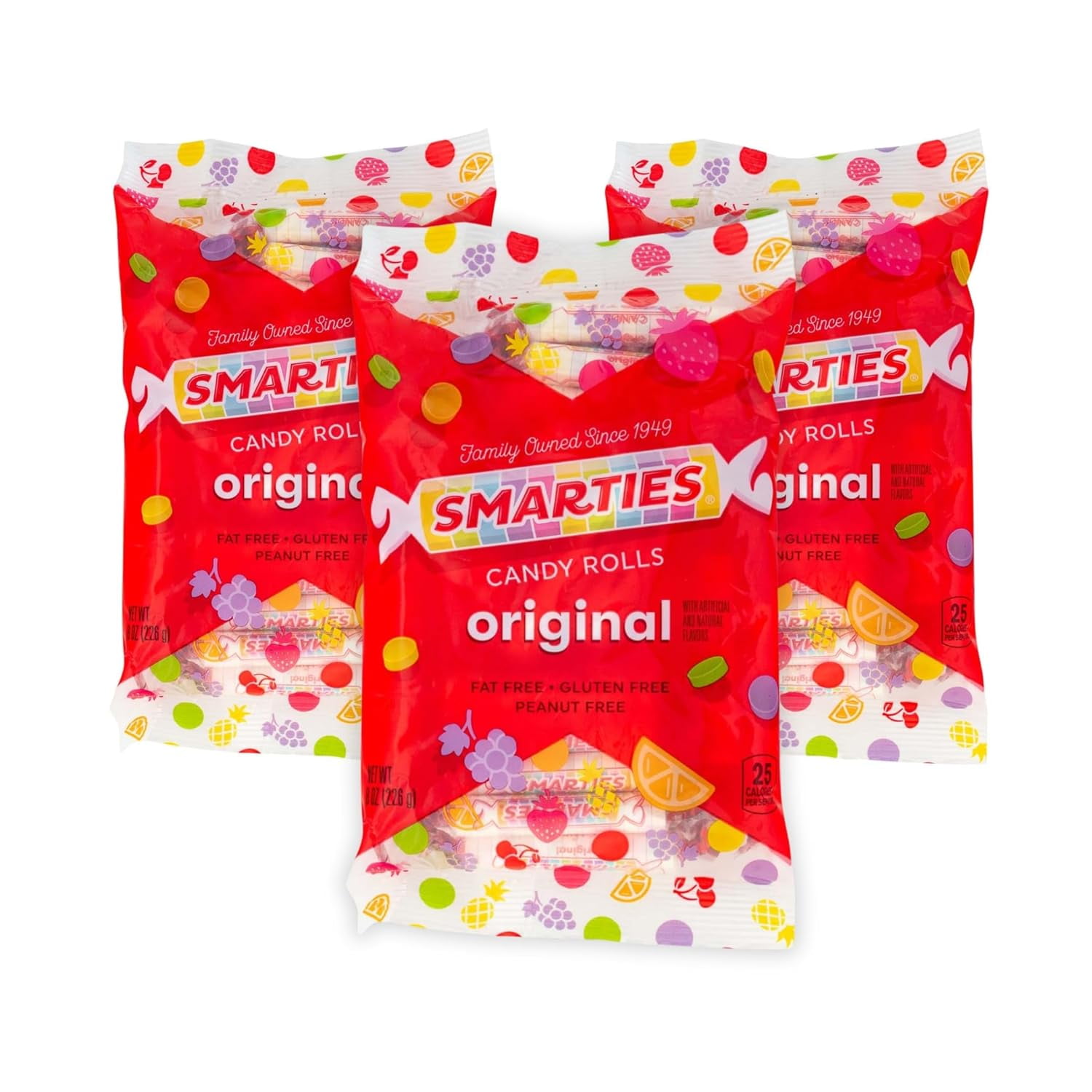 Candy Bulk Rolls Gluten & Vegan Assorted Flavor Treats | Allergen ...